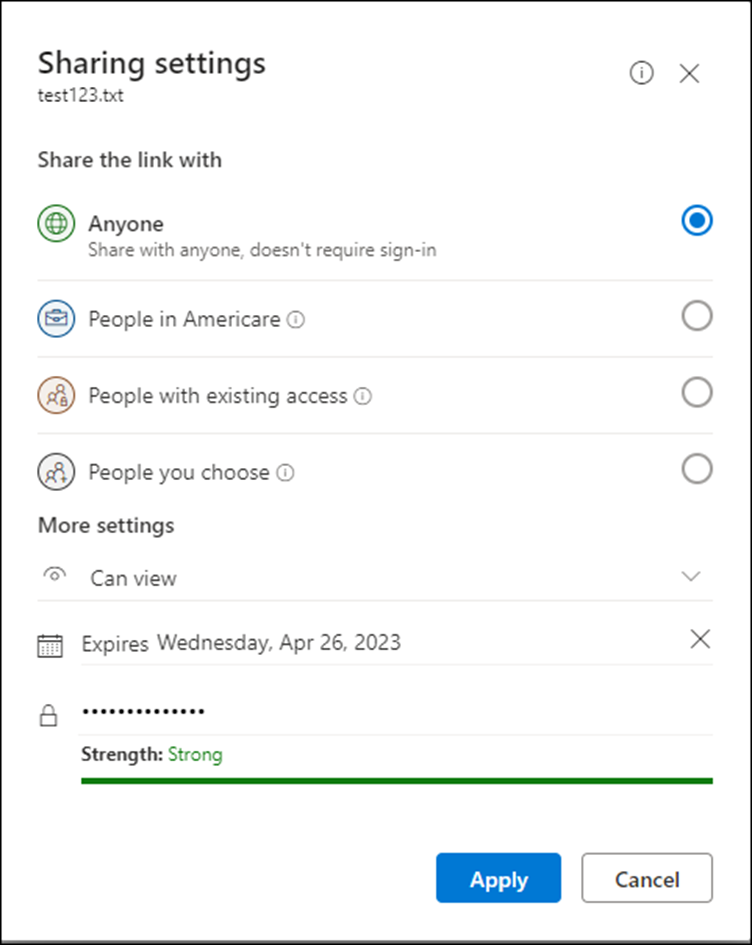 How to share large files using Microsoft OneDrive – Americare